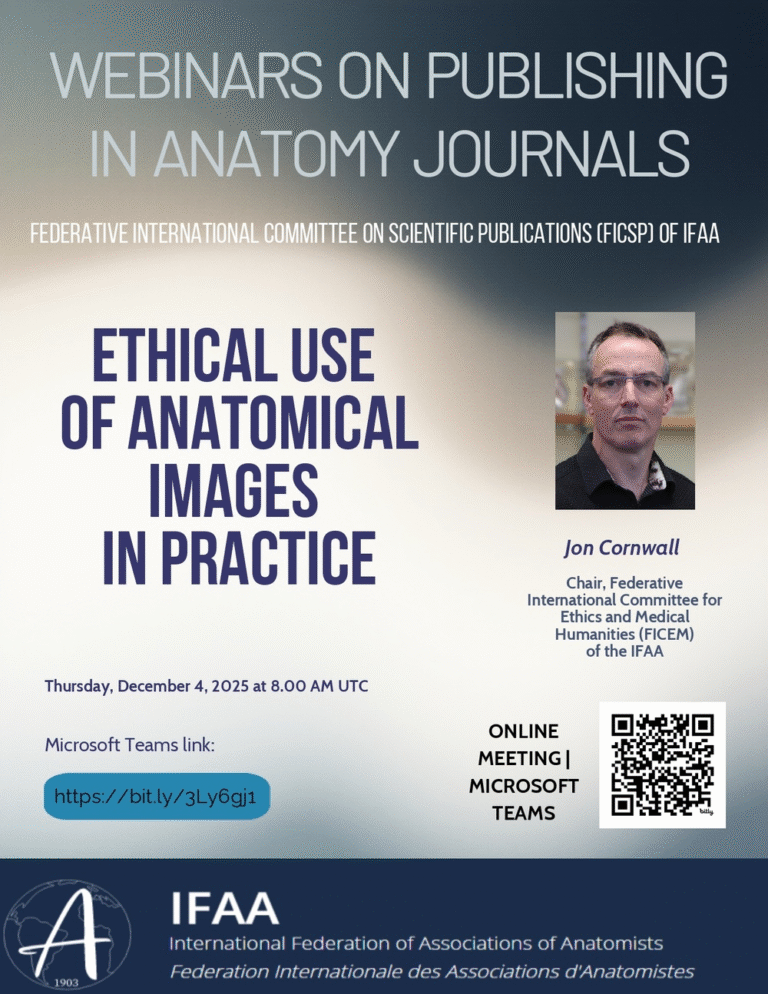 Webinar: Ethical Use of Anatomical Images in Practice - IFAA